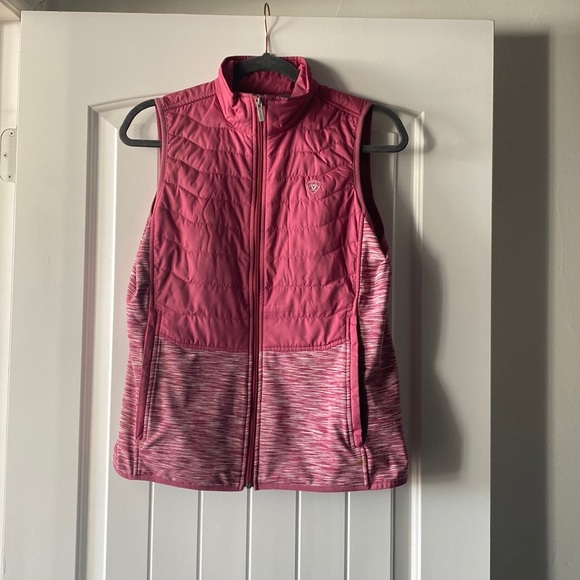 Ariat | Jackets & Coats | Ariat Pink Vest | Poshmark